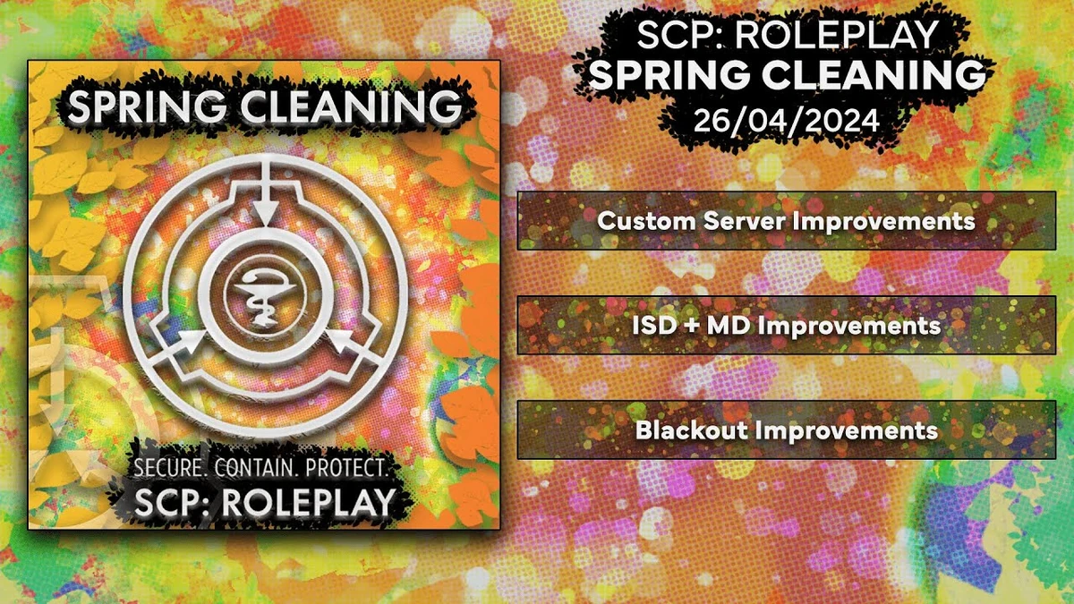 Spring Cleaning Update | SCP: Roleplay Wiki | Fandom