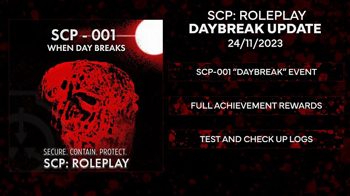 Daybreak Update | SCP: Roleplay Wiki | Fandom