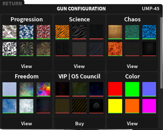 Weapon Skins | SCP: Roleplay Wiki | Fandom