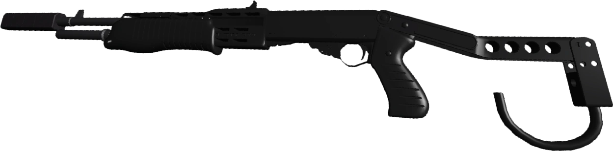 How To Draw A Spas 12 Shotgun