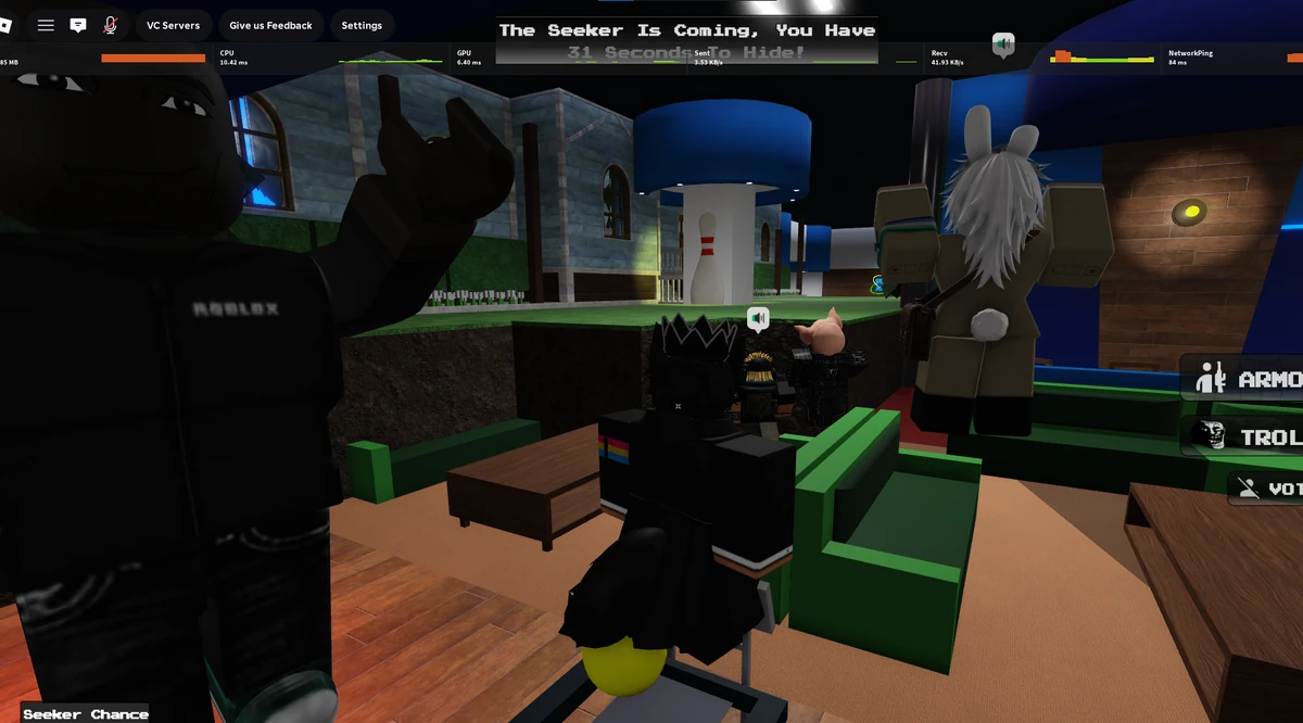 The arcade incident | Roblox Seeker vs Hider Wiki | Fandom