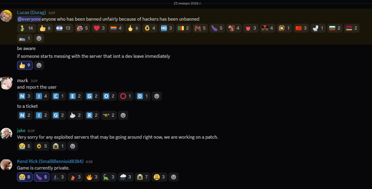 23 January hacking incident | Roblox Seeker vs Hider Wiki | Fandom