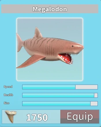 Megalodon | Wiki Roblox sharkbite en español | Fandom