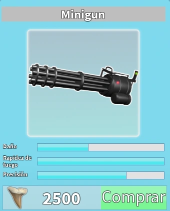Minigun | Wiki Roblox sharkbite en español | Fandom