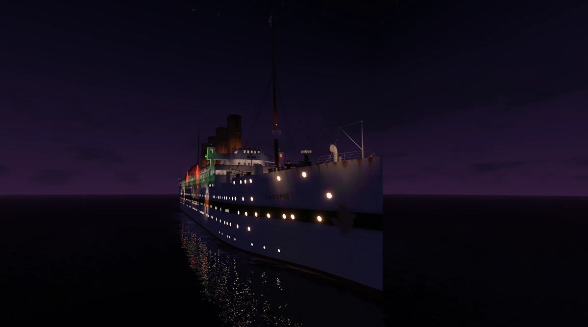 HMHS Canopic | Roblox Shipwrecked Lore Wiki | Fandom