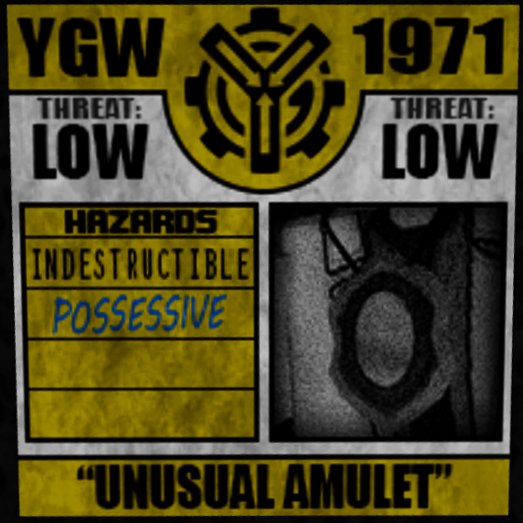 Unusual Amulet | Site 76 Wiki | Fandom