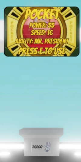 Pocket | Slap Battles Wiki | Fandom