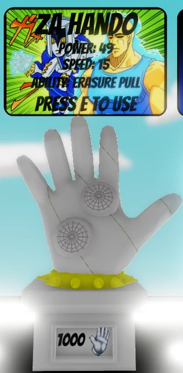 Za Hando | Slap Battles Wiki | Fandom