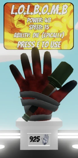 L.O.L.B.O.M.B | Slap Battles Wiki | Fandom