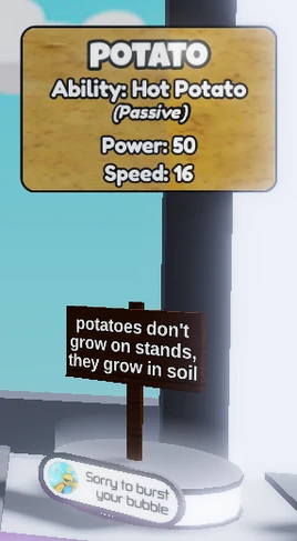 potato | Slap Battles Wiki | Fandom