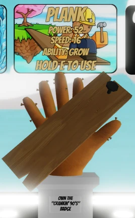 Plank | Slap Battles Wiki | Fandom