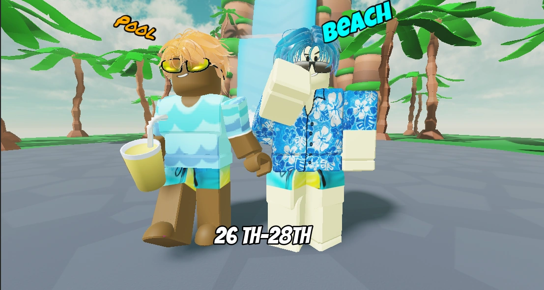 Pool Vs. Beach | Roblox Splashout Wiki | Fandom