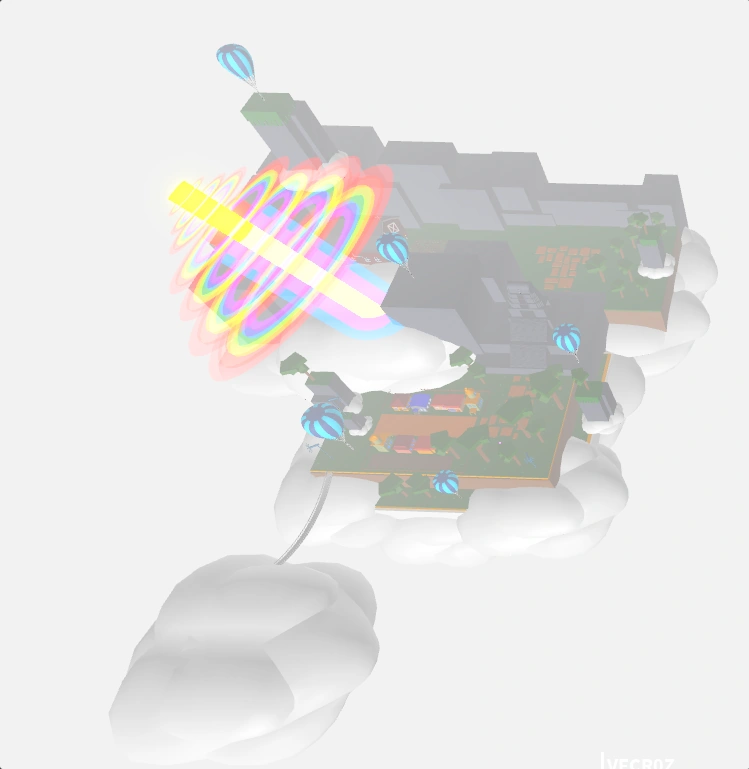 Zoza Island (Sky Island) | Roblox Square Piece Wiki | Fandom