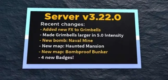 2023 Patch Notes | Roblox Super Bomb Survival Wiki | Fandom