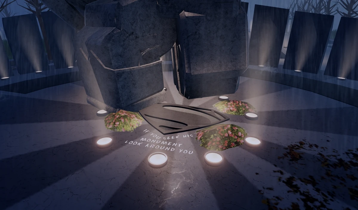 Memorial Superman Map | Superhero: Universe Wiki | Fandom