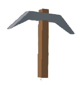 Stone Pickaxe | Roblox Survival Beginnings Wiki | Fandom