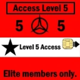 Level 5 Keycard | ROBLOX Survive and Kill the Killers in Area 51 Wiki ...