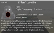 Rake | ROBLOX Survive and Kill the Killers in Area 51 Wiki | Fandom
