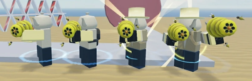 Beegunner | Roblox Teapot Tower Defender Wiki | Fandom