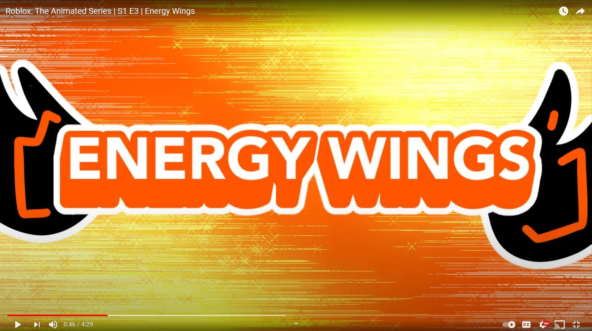Energy Wings | Roblox: The Animated Series Wiki | Fandom