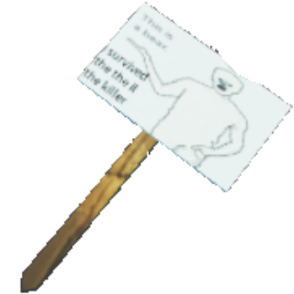 I survived the the il the killer sign | ROBLOX THE: Il Wiki | Fandom