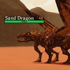 Sand Dragon | ROBLOX : The Lords of Nomrial Wiki | Fandom