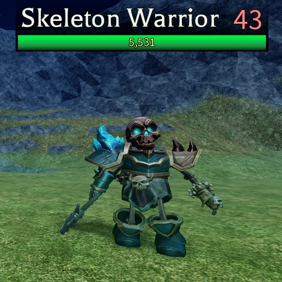 Skeleton Warrior | ROBLOX : The Lords of Nomrial Wiki | Fandom