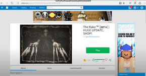 BETA Update List | ROBLOX The Rake™ Wiki | Fandom