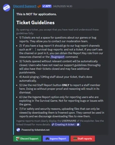 Reporting Exploiters | Roblox The Survival Game Wiki | Fandom