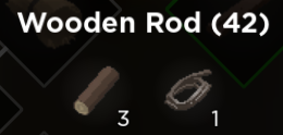 Wooden Rod | Roblox The Survival Game Wiki | Fandom