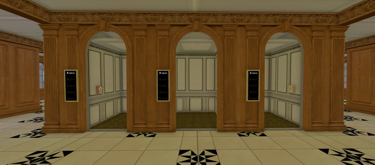 Elevators | Roblox Titanic Wiki | Fandom