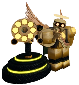 Golden Commando | Tower Battles: Defensive Holds Wiki | Fandom