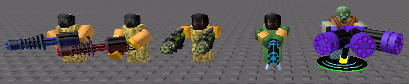 Laser Machine Gunner | Roblox Tower Battles (Fan Ideas) Wiki | Fandom