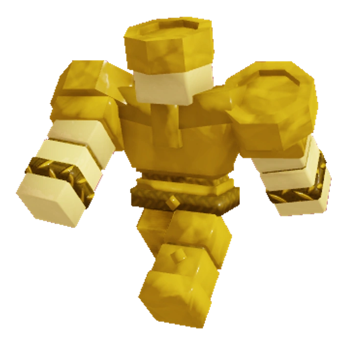 Gold Golem | Roblox Tower Battles (Fan Ideas) Wiki | Fandom