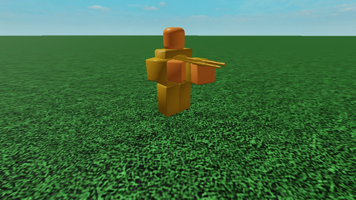 Golden Shotgunner (Revamped) | Roblox Tower Battles (Fan Ideas) Wiki ...