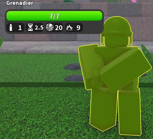 Grenadier | Roblox Toy Defense Wiki | Fandom