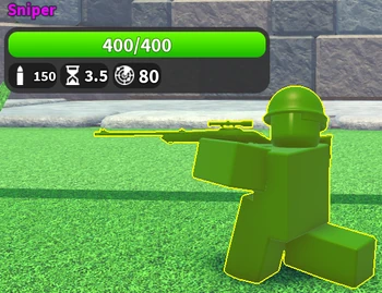 Sniper | Roblox Toy Defense Wiki | Fandom