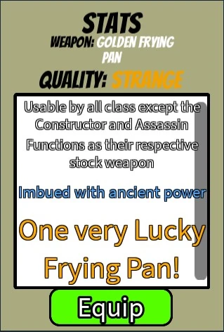 Golden Frying Pan | Roblox Twisted Fights 2 Wiki | Fandom