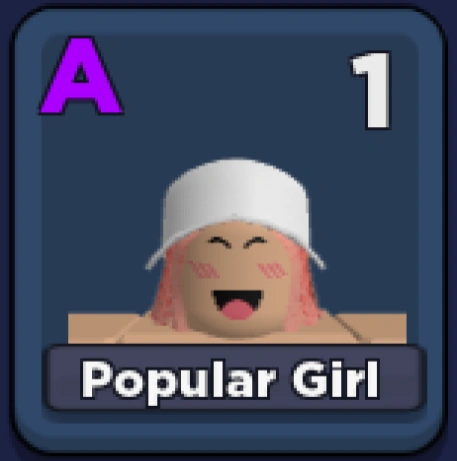 Popular Girl | Roblox Ultraverse Tower Defense Wiki | Fandom