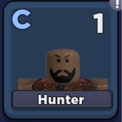 Hunter | Roblox Ultraverse Tower Defense Wiki | Fandom