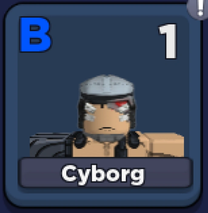 Cyborg | Roblox Ultraverse Tower Defense Wiki | Fandom