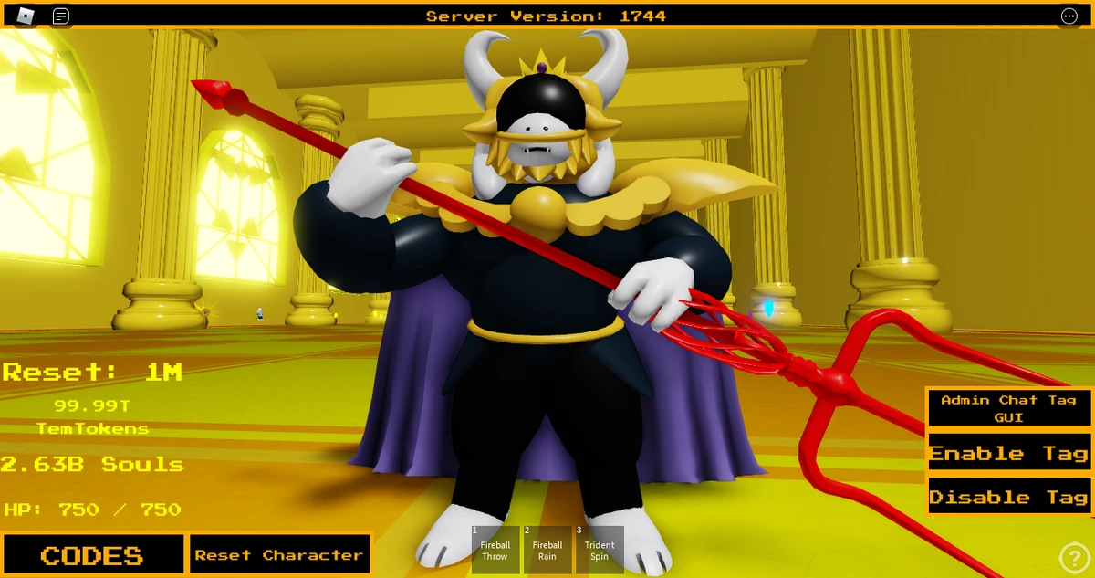 Asgore | ROBLOX Undertale AU Battlegrounds Wiki | Fandom
