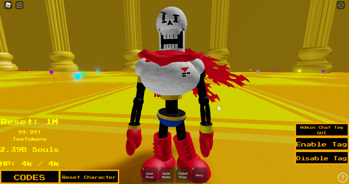 Figure Papyrus Roblox Undertale Au Battlegrounds Wiki Fandom