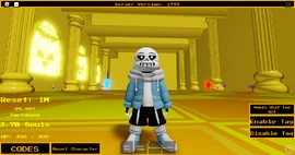 Sans. | ROBLOX Undertale AU Battlegrounds Wiki | Fandom
