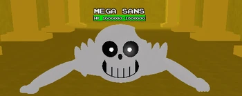 MEGA SANS | Roblox Undertale Monster Mania Wiki | Fandom