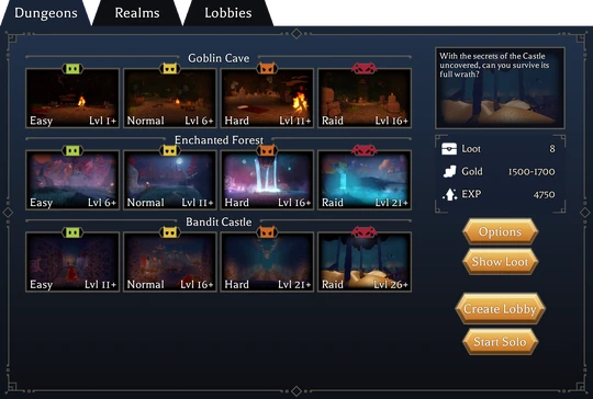 Dungeons | Venture Tale Wiki | Fandom