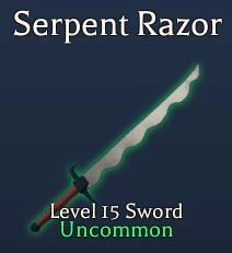 Serpent Razor | Venture Tale Wiki | Fandom