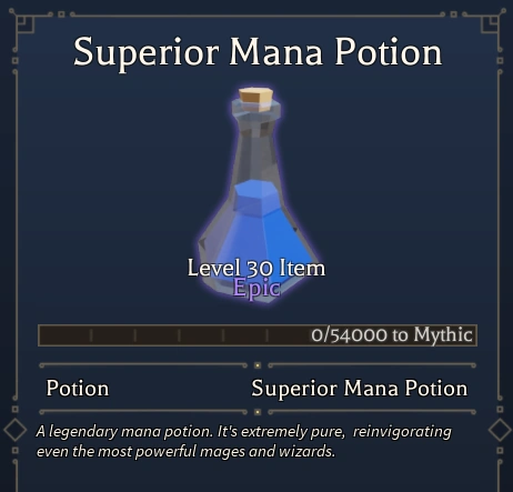 Superior Mana Potion | Venture Tale Wiki | Fandom