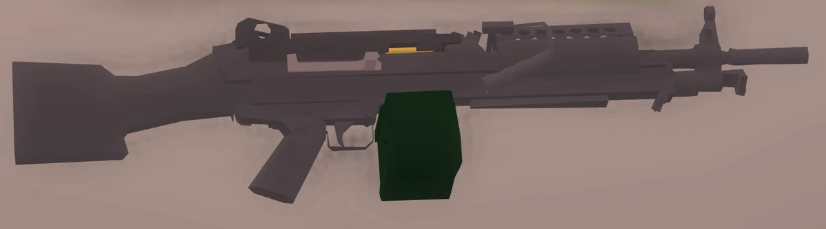 M249 SAW | Roblox Wanted Wiki | Fandom