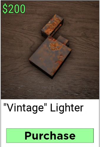 Lighter | Roblox Warm Isolation Wiki | Fandom